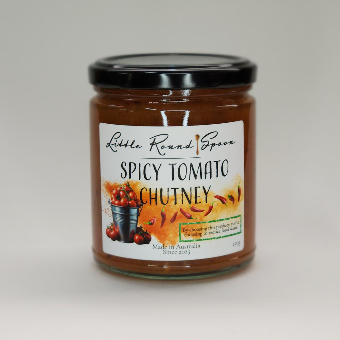 Spicy Tomato Chutney – Bold & Fiery Flavour | Little Round Spoon